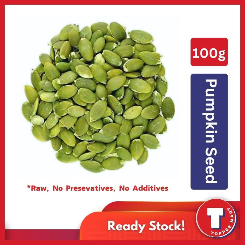 RAW PUMPKIN SEEDS Biji Labu [Ready Stock] Kuaci Hijau 1kg / 500g ...