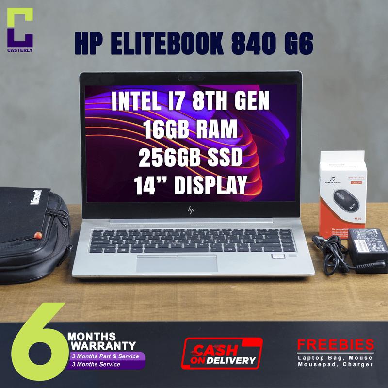 HP ELITEBOOK 840 G6 | I7 8TH GEN | 16GB RAM + 256GB SSD | 14.0 ...