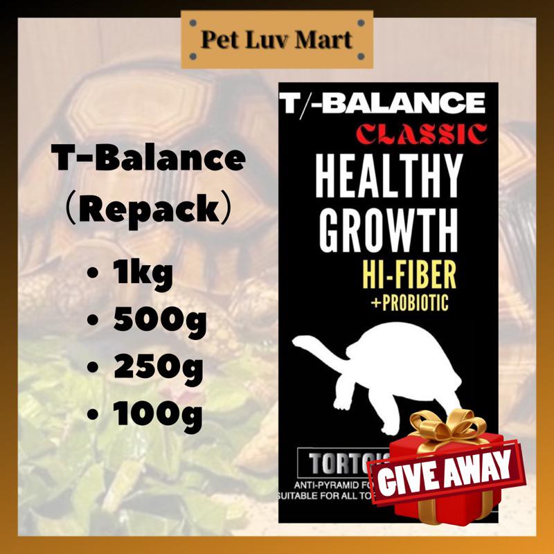 [Ready Stock]T-balance Tortoise Food 1kg(repack)T-Balance Makanan ...