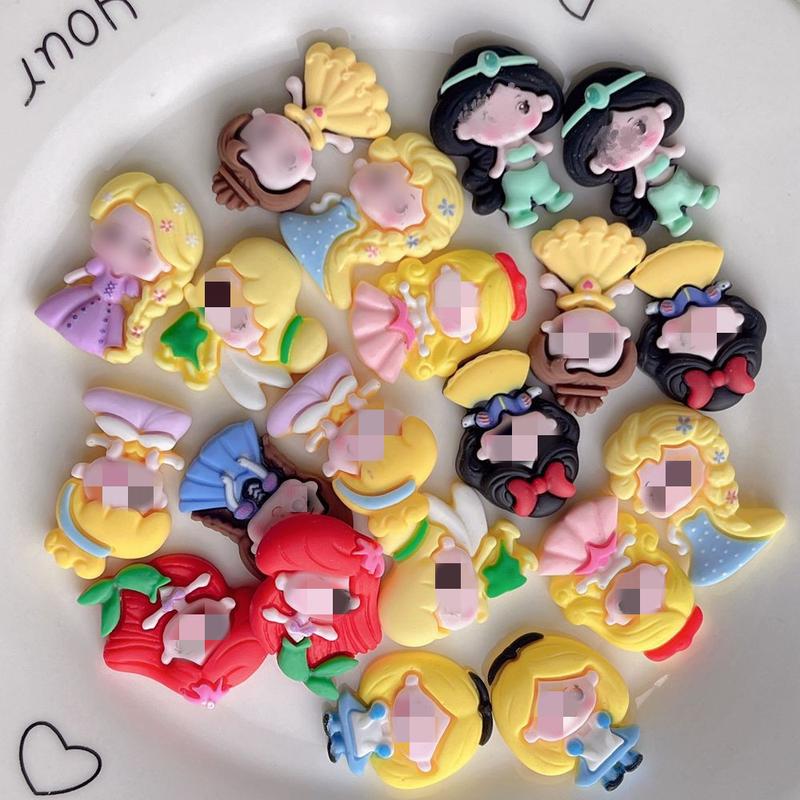 Princess themed Diy Resin Crafting Supplies For Cream Glue Phone ...