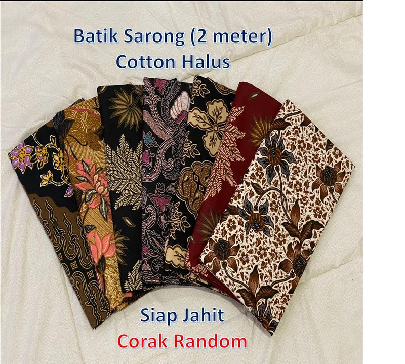 (Corak Random) Kain Pelikat / Batik Sarong Cotton Lembut (Siap - TikTok ...