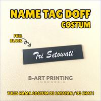 Promo Nametag Papan Nama Timbul Tulisan Latin Sambung Name tag 3D Latin ...