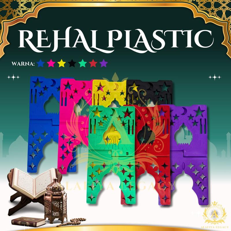 Rehal Plastik/Rehal Quran (Boleh Pilih Warna) - TikTok Shop Malaysia