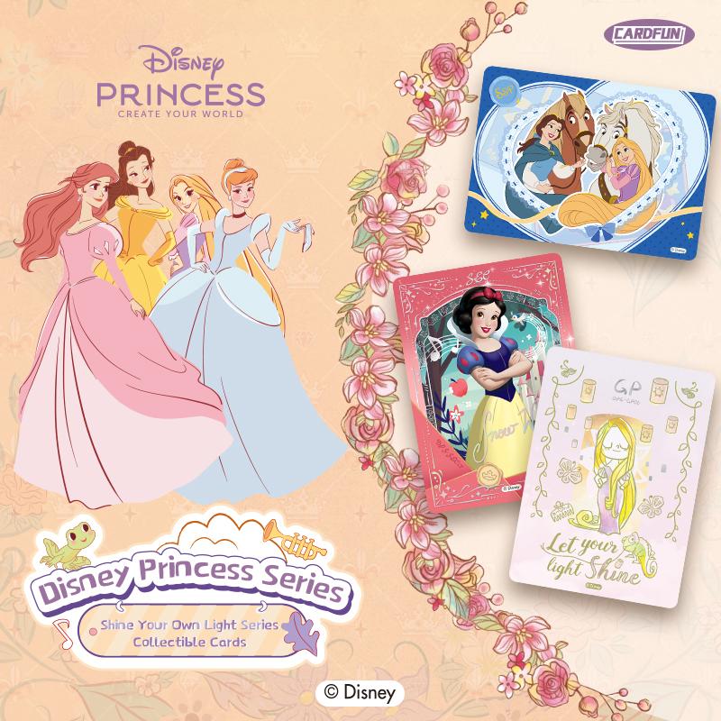 16 Packs CARDFUN Disney Princess Show Yourself Collectable Card Trading ...