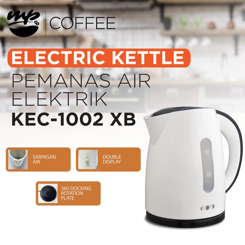 MAYAKA PREMIUM - KETTLE LISTRIK TEKO - KEC-1002 XB - GARANSI RESMI 1 ...