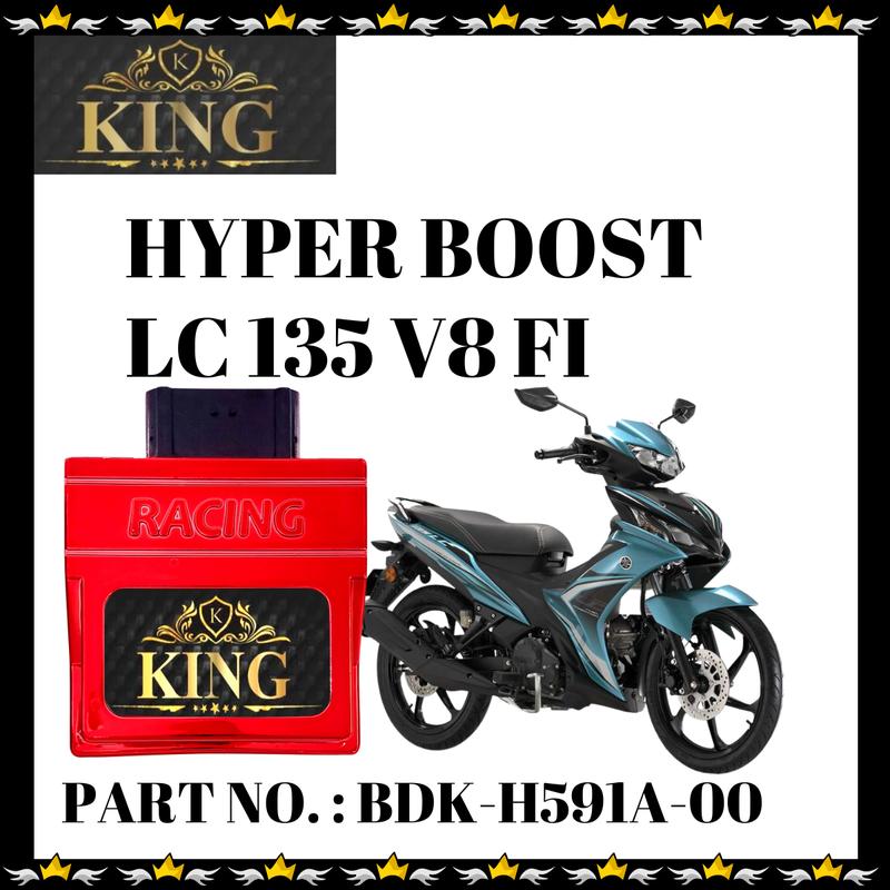 KING Racing ECU LC135 V8 F.i Hyper Boost Plug & Play RPM Tanpa - TikTok ...