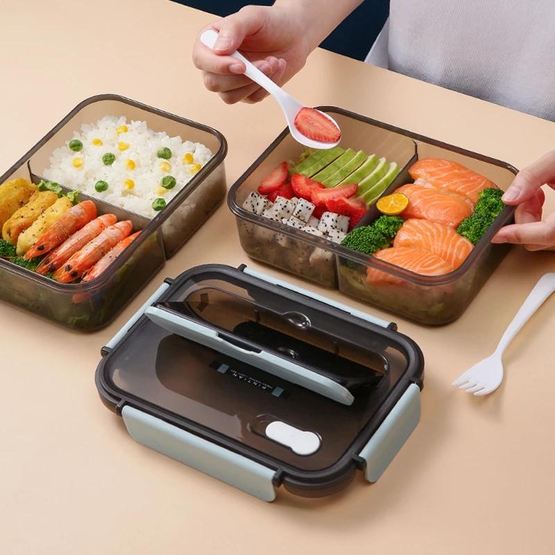 Transparent Lunch Box For Kids Food Storage Container With Lids ...