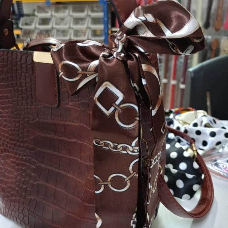 3PCS TWILLY SCAFT RIBBON BAG ACCESSORIES HANDLE - TikTok Shop Malaysia