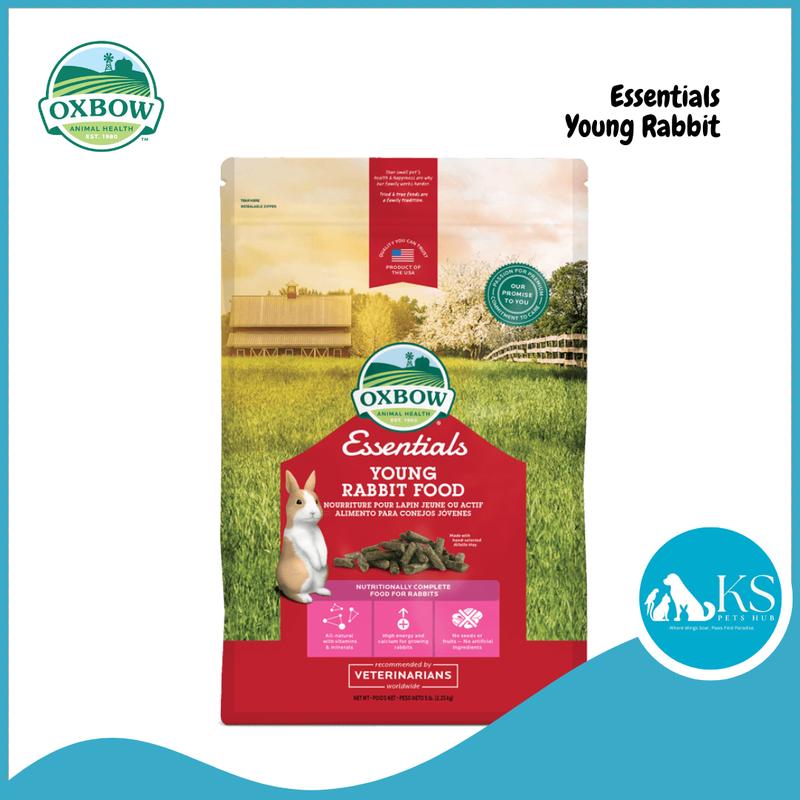 [ 10lb / 4.54kg ] Oxbow Essentials Young Rabbit Food Small Animal ...
