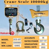 Jual Timbangan Gantung Digital 10 Ton / Crane Scale 10 Ton - Kota ...