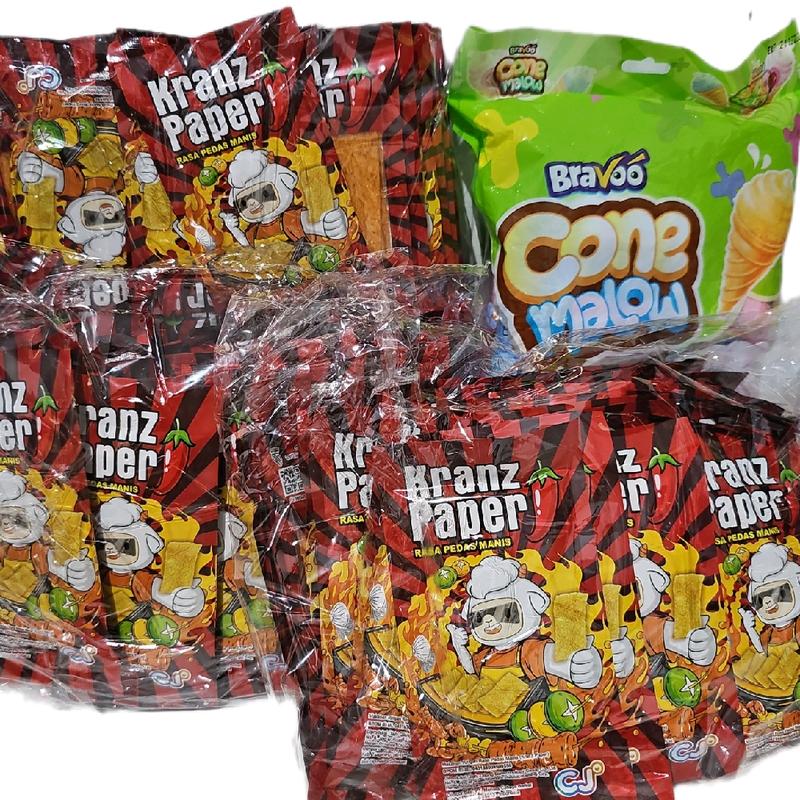 CEMILAN KRANZ PAPER BAYAR 1 DAPAT 3 PAK GRATIES CONE MALOW - Shop ...