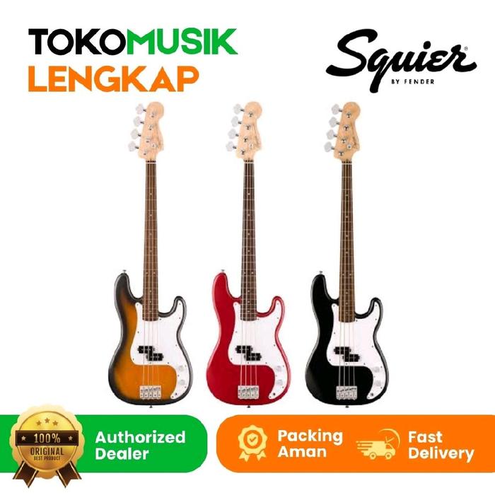 Jual Gitar Squier Debut Series Precision Bass Guitar Electric Laurel FB ...