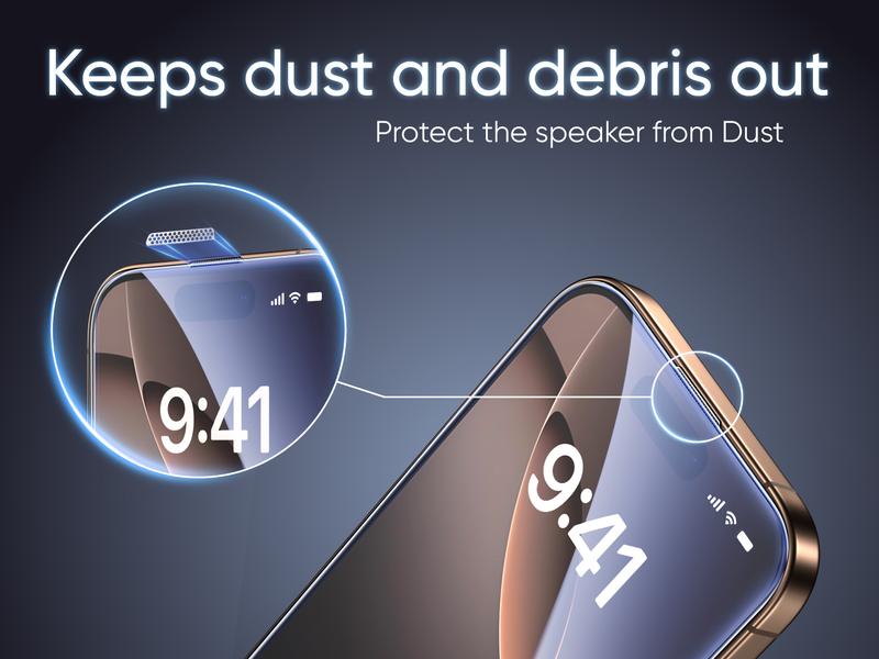 MAGIC JOHN Screen Protector 2 Pack for iPhone, Samsung, and Google ...