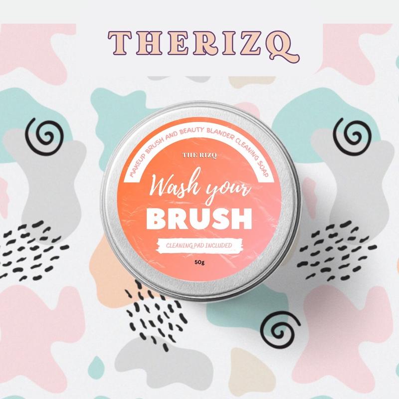 MAKEUP BRUSH CLEANER SOAP WITH SILICONE 2in1 - TikTok Shop Malaysia