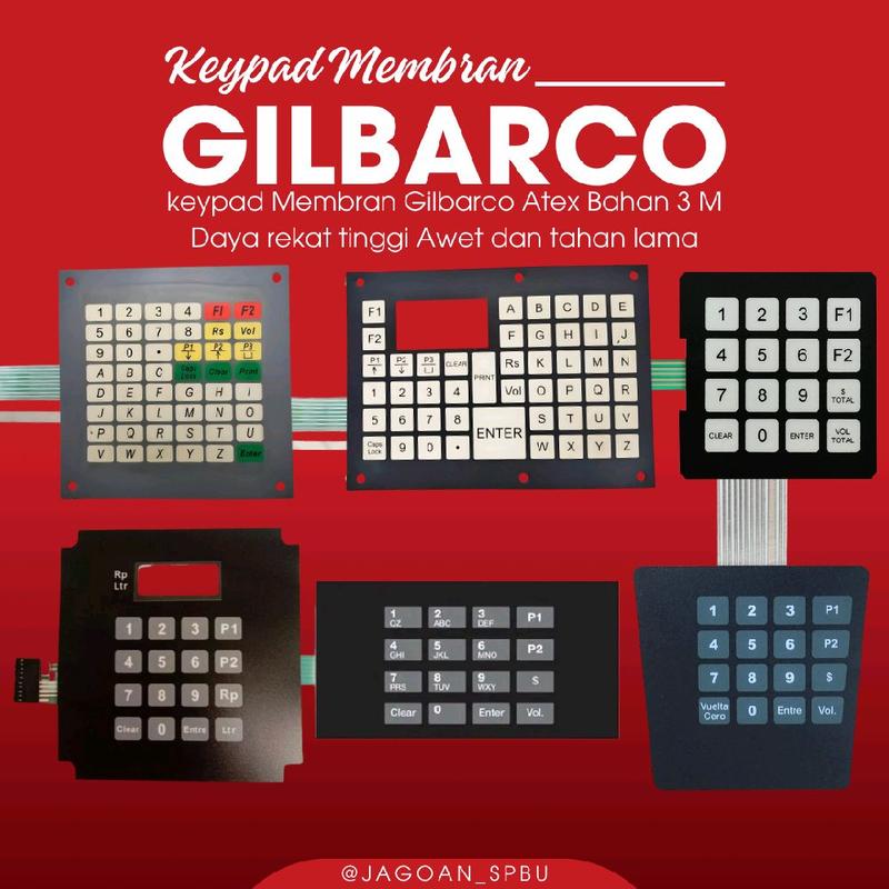 Keypad Gilbarco Original Kiped Dispenser SPBU - Shop | Tokopedia