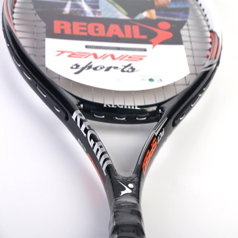 REGAIL Carbon Composite Integrated Tennis Racket - Ultra-Lightweight ...