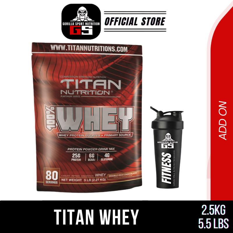 Titan Nutrition Titan Whey Protein Flavor Chocolate (2.27kg/ - TikTok ...