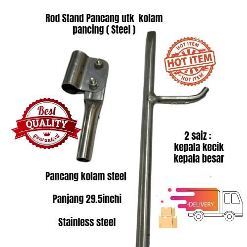 Rod Stand Pancang utk kolam pancing ( Steel ) - TikTok Shop Malaysia