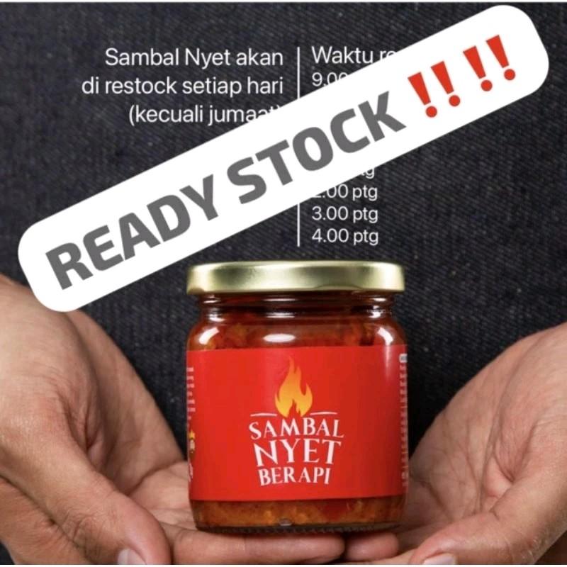 (maximum 2pcs) Sambal Nyet Berapi by KA - TikTok Shop Malaysia