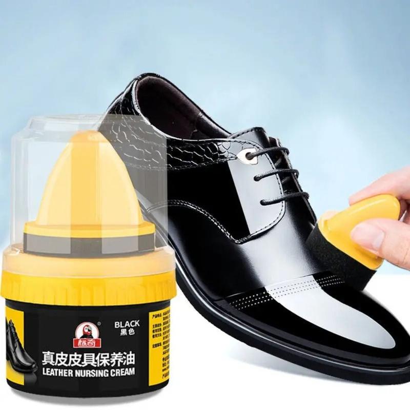 Relieve Dry Cracking Nursing Shoes Leather Cleaner Brightening - TikTok ...