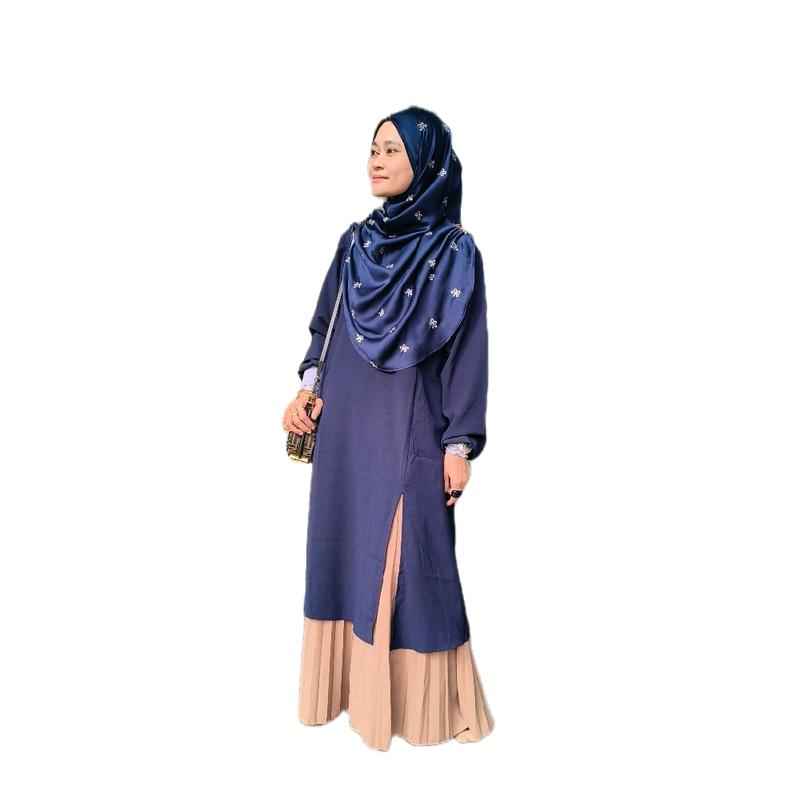 Isabelle Side slit tunic with hidden pocket - TikTok Shop Singapore