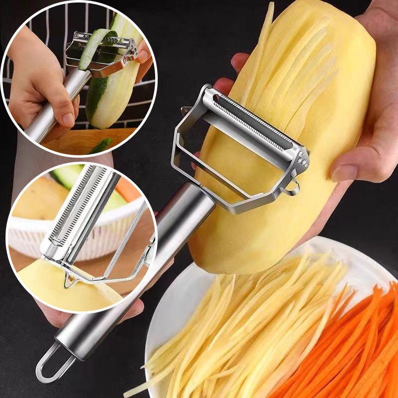 Stainless Steel Multifunctional Peeler for Kitchen Use – Peels ...