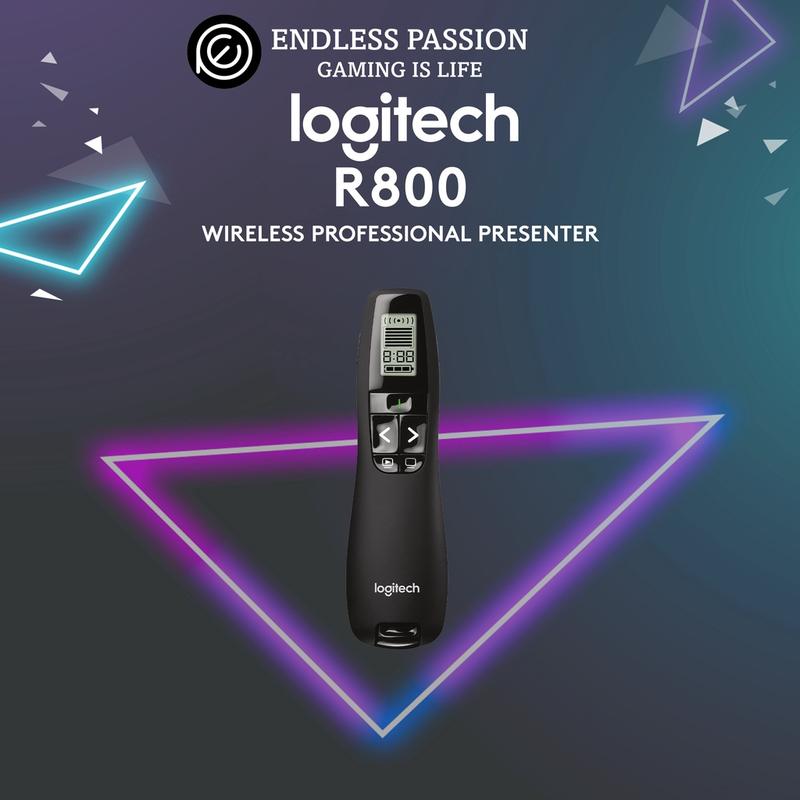 Logitech R800 Wireless Professional Presenter - TikTok Shop Singapore