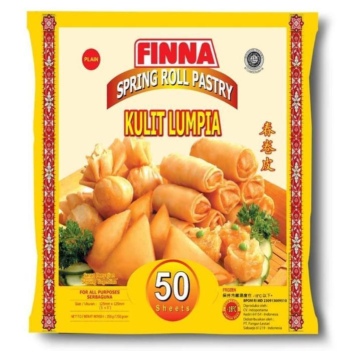 FINNA Spring Roll Kecil Pastry Kulit Lumpia 50 Sheets untuk Semua ...