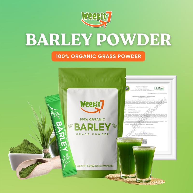 Barley Grass Powder Drink Get 1 Pack (7pcs Sanchet) -mukbang - TikTok ...