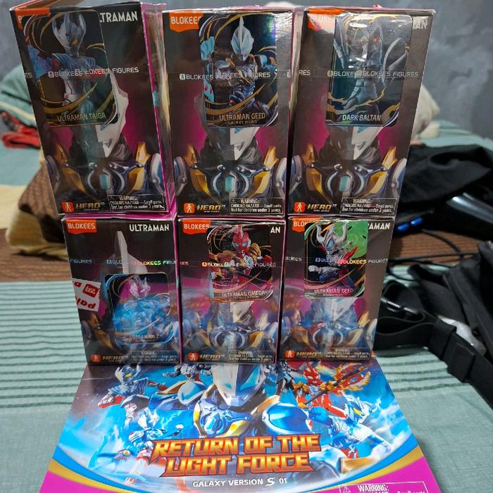 Jual (FIX CHARACTER) Blokees Ultraman Galaxy Version S GVS 01 Return Of ...