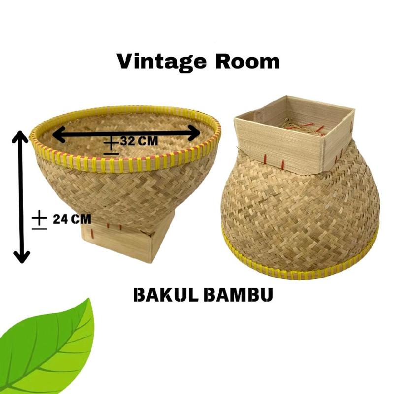 Bakul Bambu, Boboko 5 liter Wadah nasi - Shop | Tokopedia