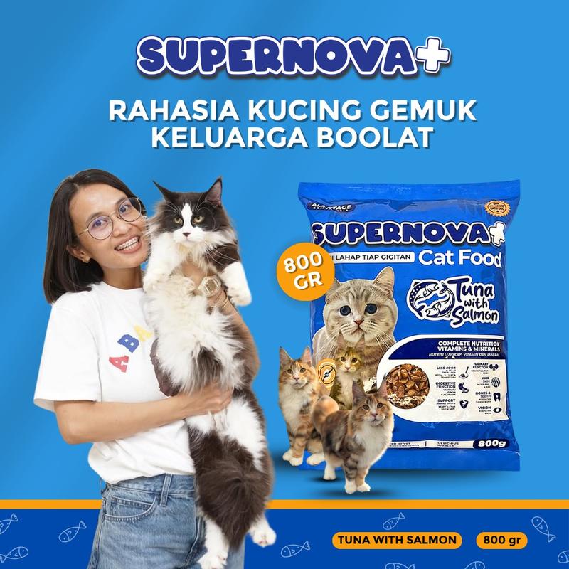 Supernova Cat Food Makanan Kucing Premium Dry Food Kering Premium ...