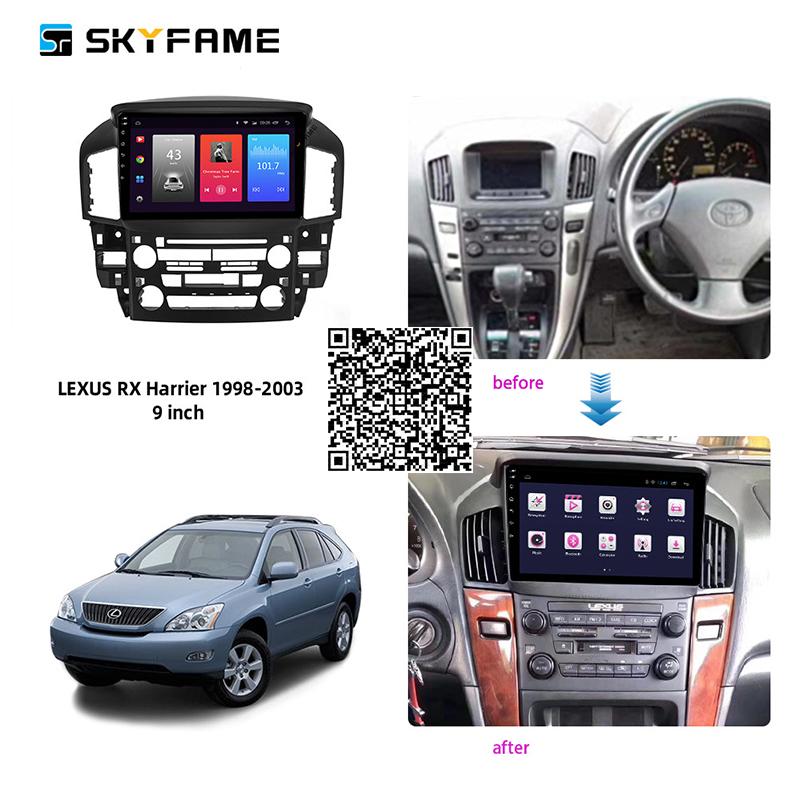 SKYFAME 4G+64G Car Android Radio Stereo For Lexus Harrier RX300 - Shop ...