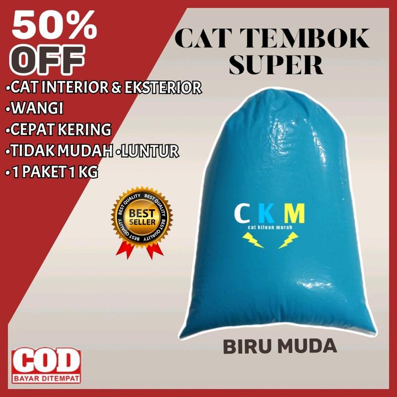 Cat tembok yang bagus anti lembab dan jamur 1 kg Paint - Shop | Tokopedia