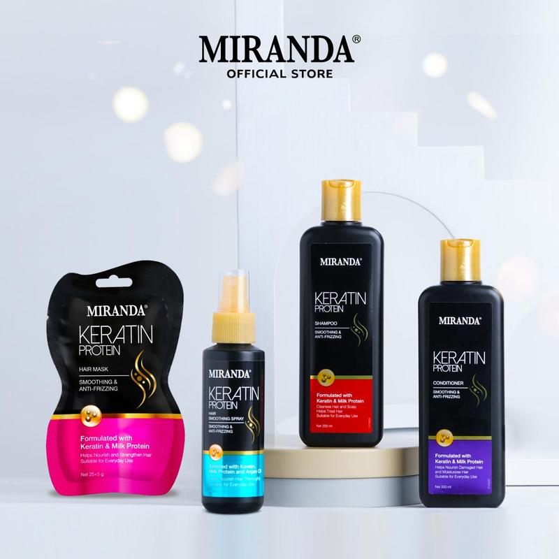 Miranda Keratin Protein Series Hair Treatment Package (New Formula ...