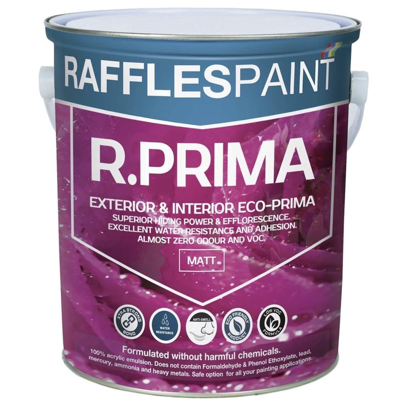 RAFFLES PAINT R.Prima Exterior and Interior Primer Paint 1L - TikTok ...