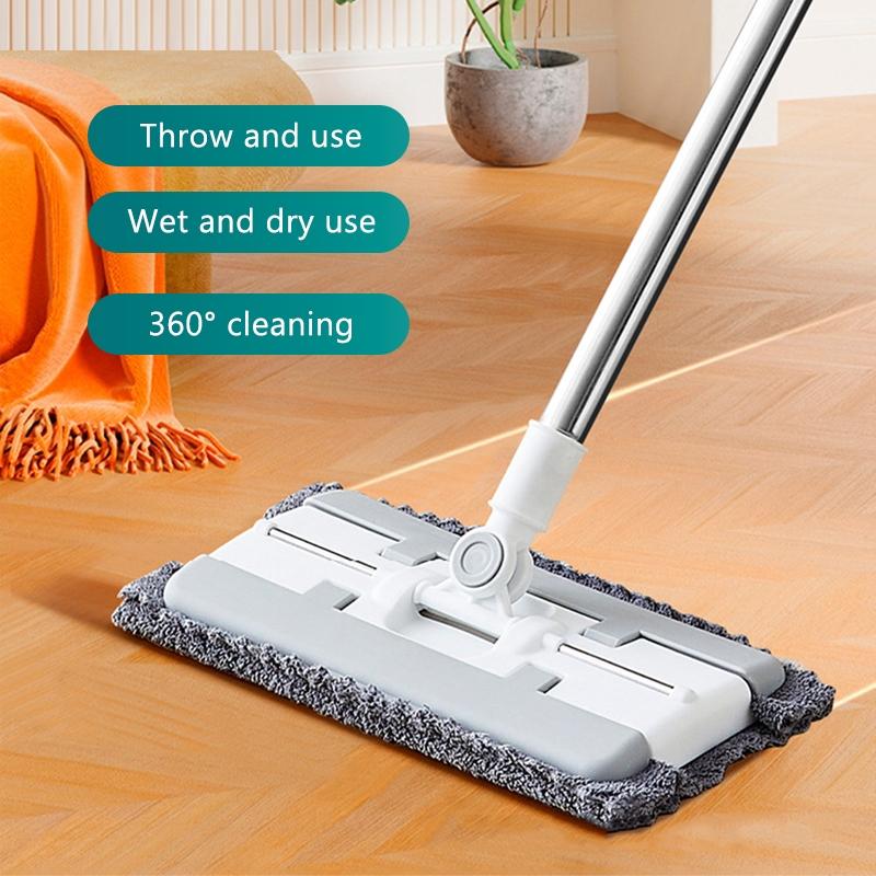Electrostatic Flat Mop Pengelap Tisu Dust Removal Paper Disposable ...