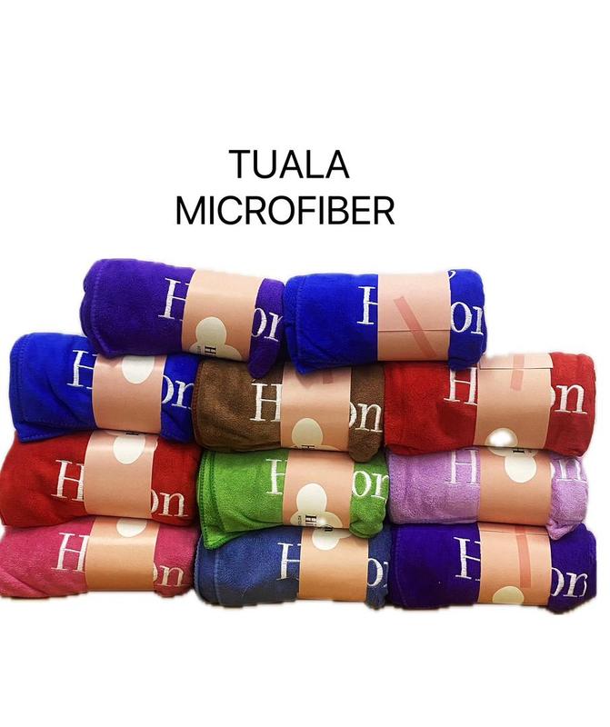 TUALA MICROFIBER BERKUALITI BAIK 70x140cm / XL 90x160cm / TUALA ...