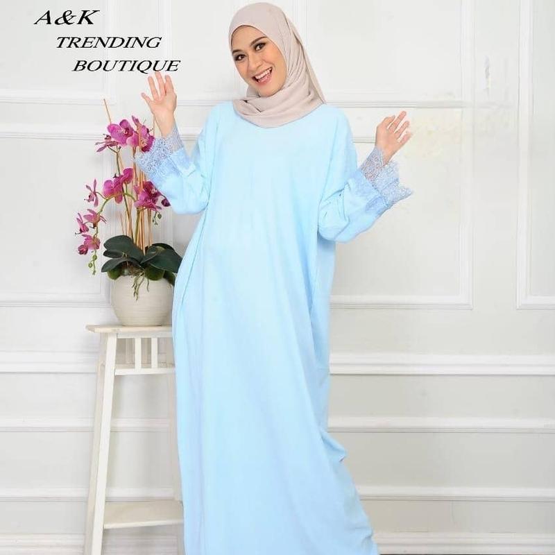 ZAHRA KAFTAN HOT SALE VIRAL LACE Muslimah - TikTok Shop Malaysia