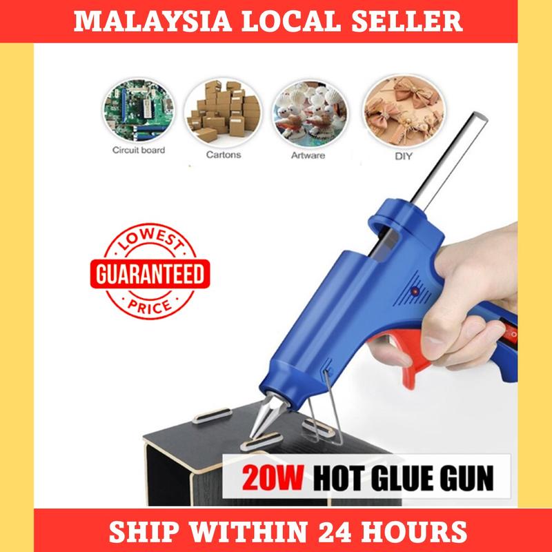 20W Hot Melt Glue Gun for Hot Melt Glue Sticks - TikTok Shop Malaysia