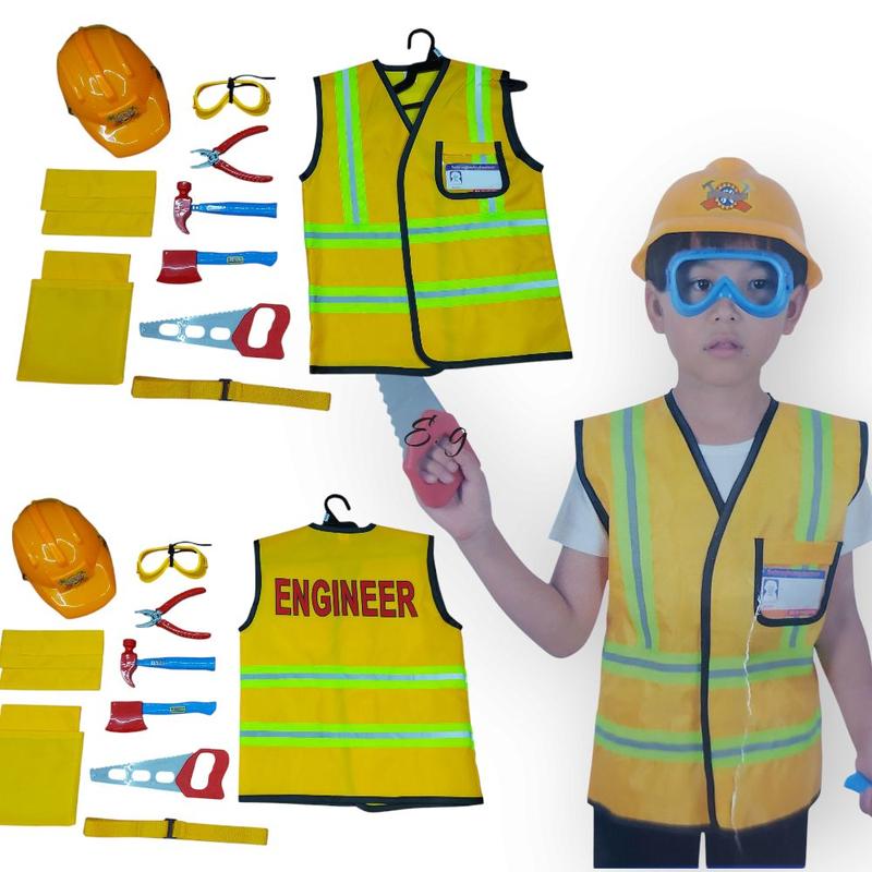 Career set Costume Engineer unisex for kids - TikTok Shop Philippines