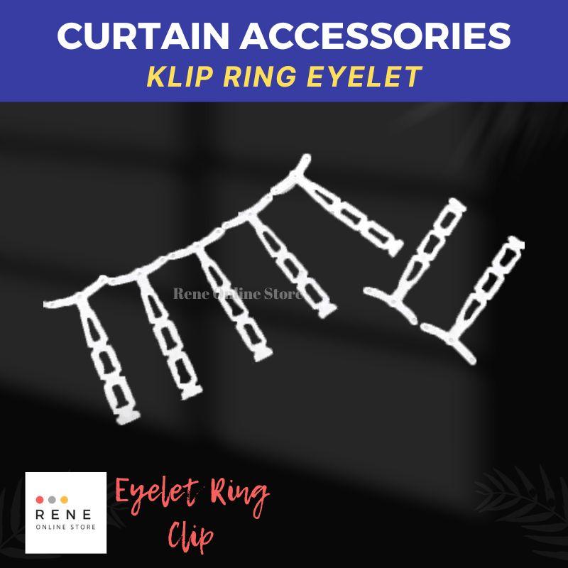 RENEOS Curtain Accessories - Eyelet Ring Clip Langsir Berkualiti ...