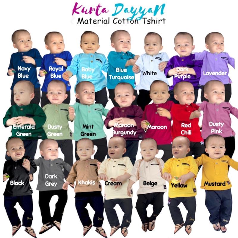 Kurta Baby Material Cotton Tshirt D teddy - TikTok Shop Malaysia