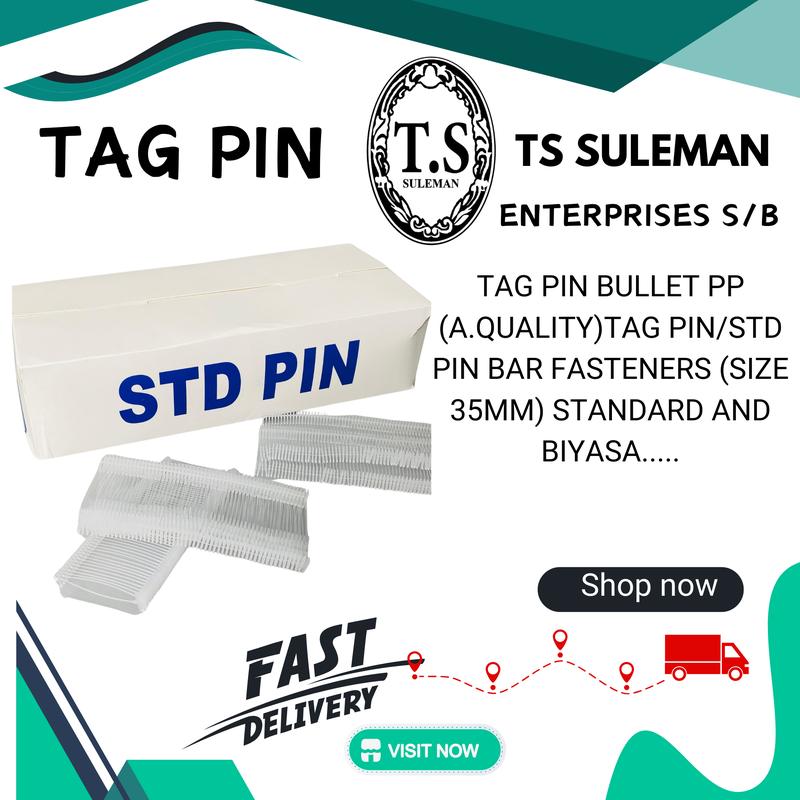TS Suleman Tag Gun Pin Bullet pp A Quality Tag Pin STD Pin Bar - TikTok ...
