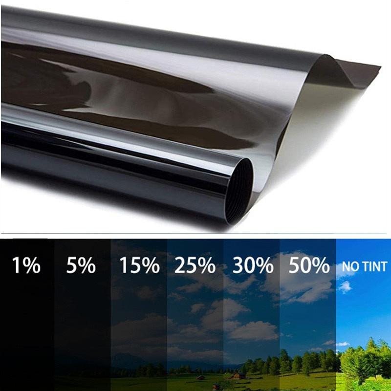1 Roll Black Window car tinted UV-Proof Scratch Resistant 100x50cm ...