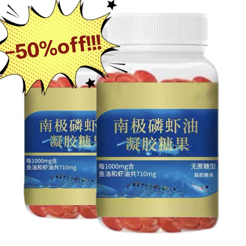 Minyak Krill Antartika, botol 42g. Ulasan yang sangat baik, hasil ...