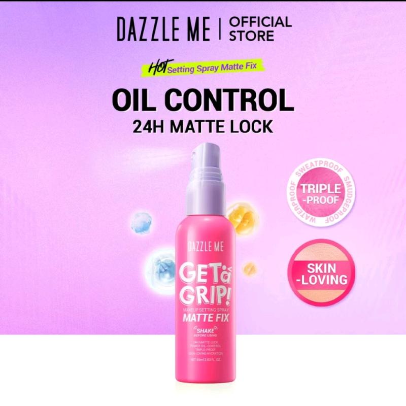 DAZZLE ME SETTING SPRAY OIL CONTROL - TikTok Shop Malaysia