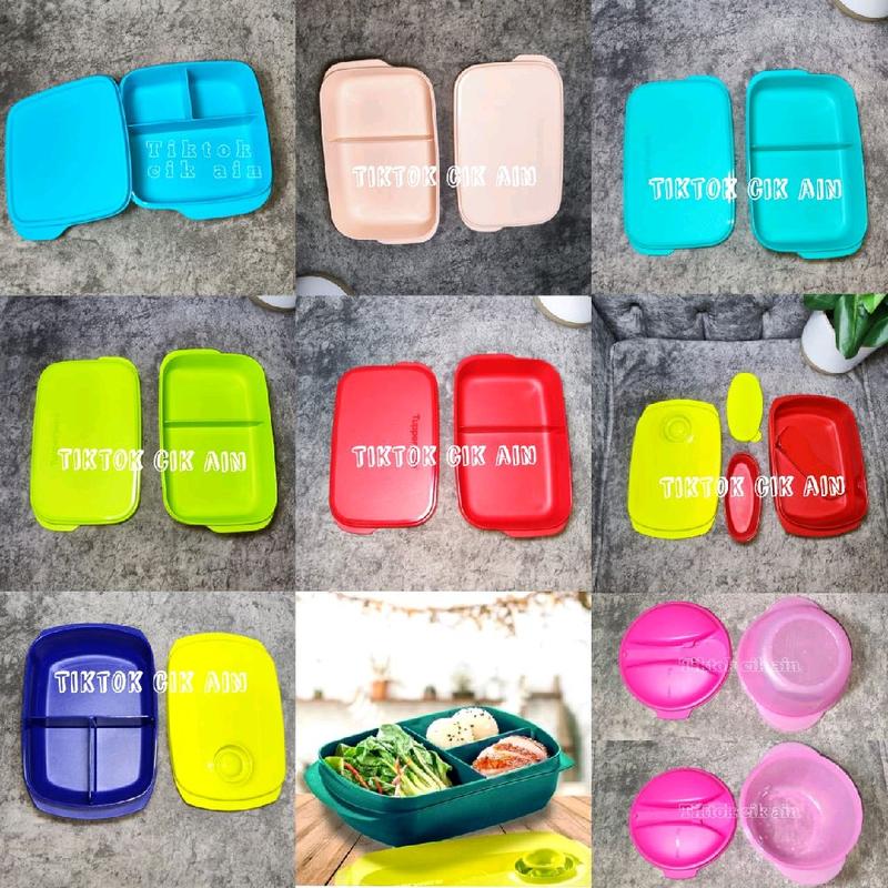 TUPPERWARE LUNCH BOX PELBAGAI JENIS - TikTok Shop Malaysia