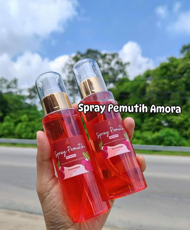 SPRAY PEMUTIH AMORA ORIGINAL HQ - TikTok Shop Malaysia