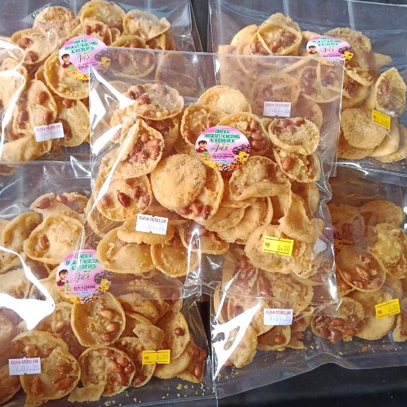 Rempeyek kacang tanah Snack Food - TikTok Shop Malaysia